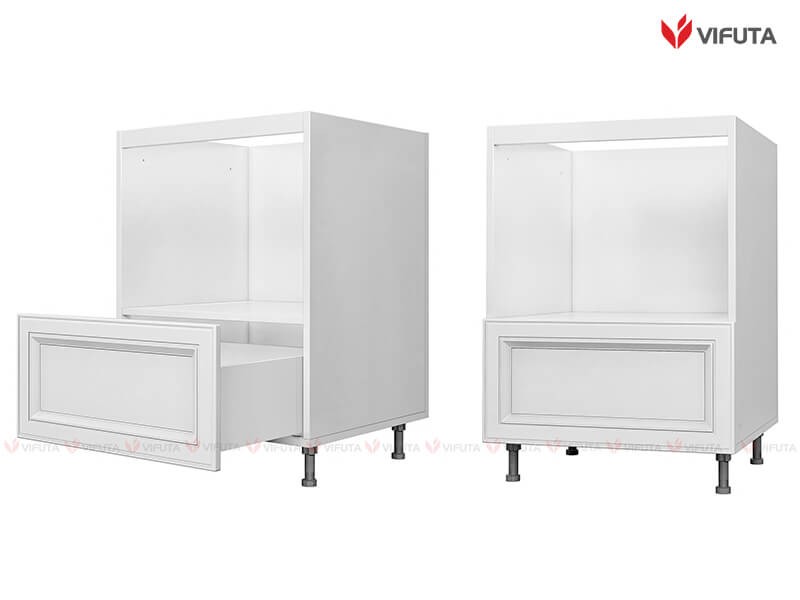 Tủ bếp cơ bản cho nhà 32m2, 36m2, 40m2, nhà ống nhỏ đẹp xinh - Vifuta